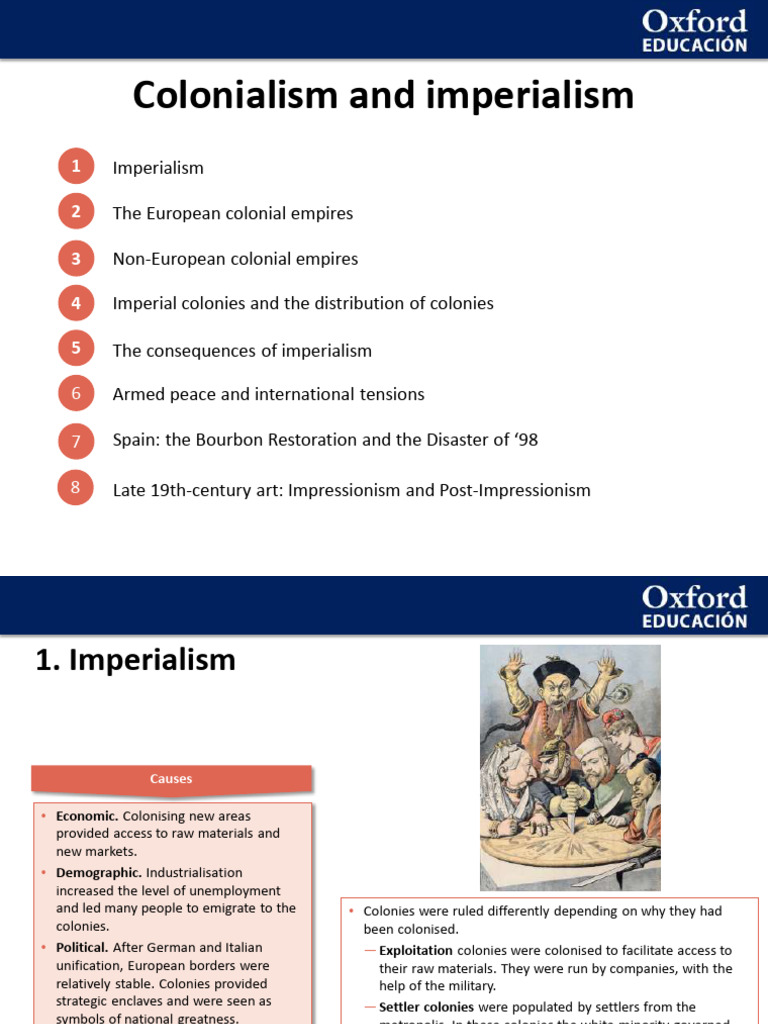 UNIT 0.2 Imper - Presentation | PDF | British Empire | Colonialism
