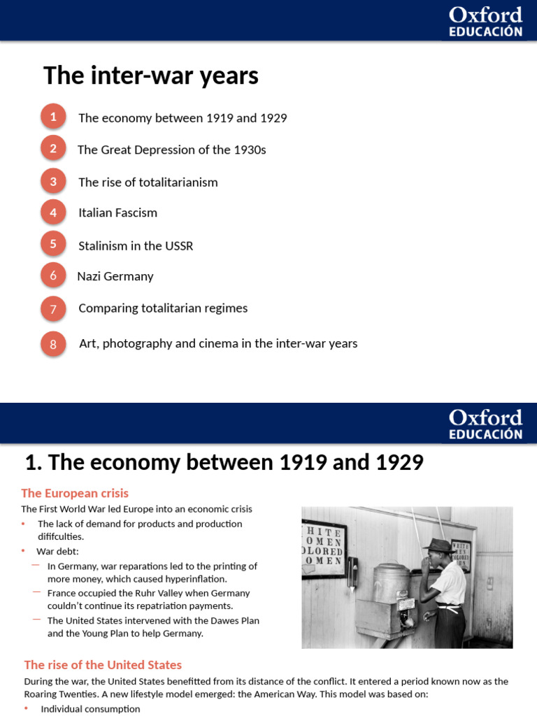 Inter War Presentation UNIT 2 | PDF | Nazi Germany | Nazi Party