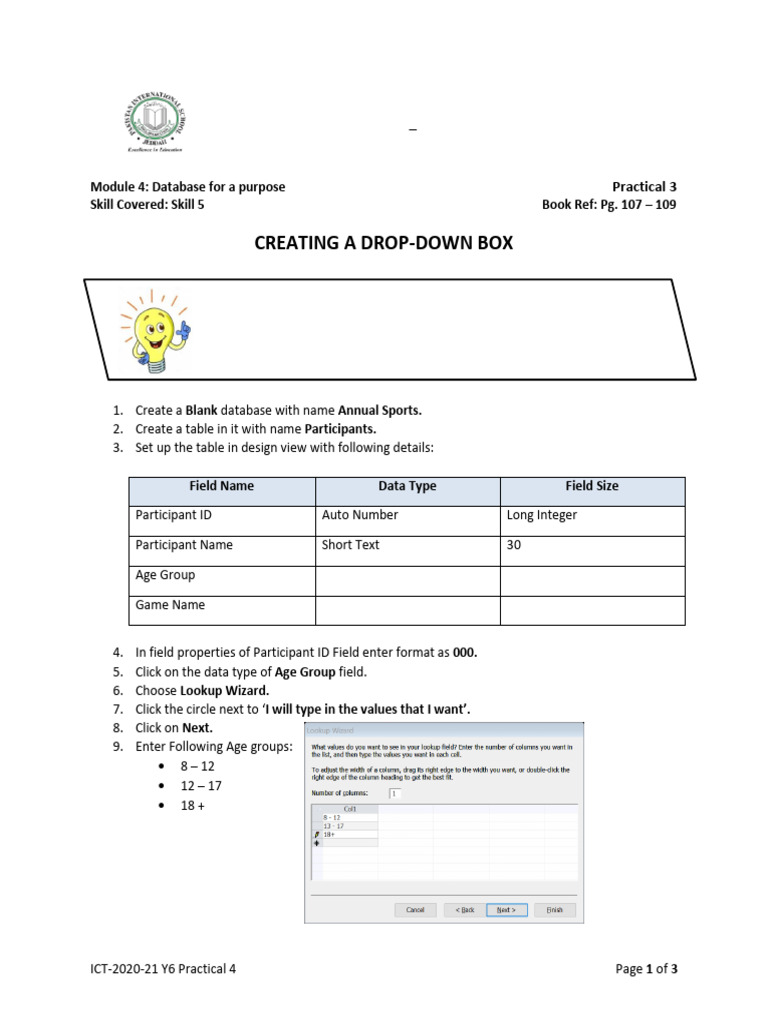 Y6 - ICT - PracticalTask4 | PDF | Data Type | Information Technology