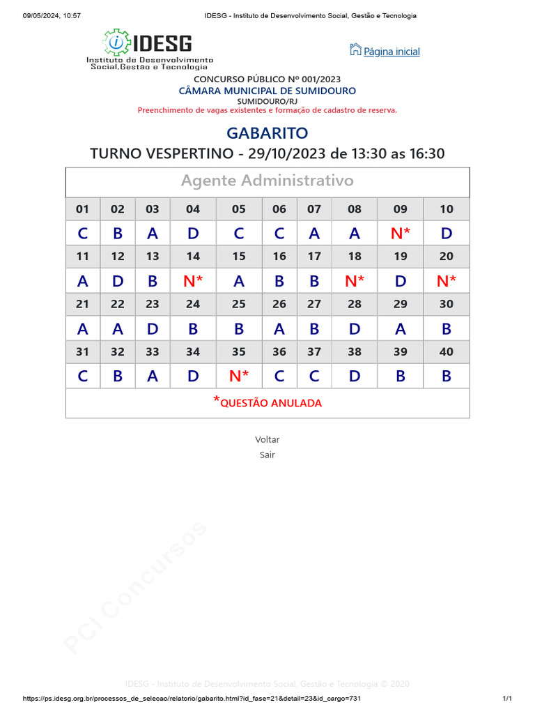 gabaritos_definitivos | PDF
