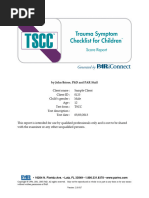 TSCYC and TSCC Trauma Assessments | PDF | Psychological Trauma ...