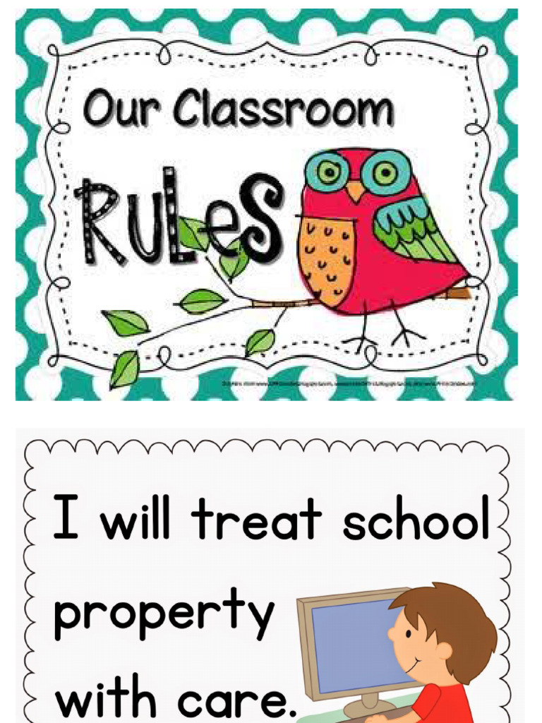 Classroom Rules Activities Promoting Classroom Dynamics Group Form ...