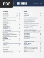 PGL UK Menu English | PDF | Hamburgers | French Fries