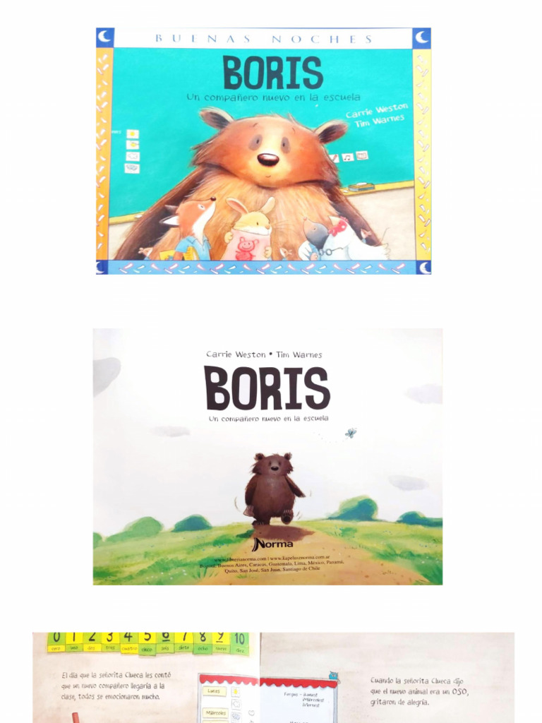 Boris Un Compañero Nuevo en La Escuela | PDF