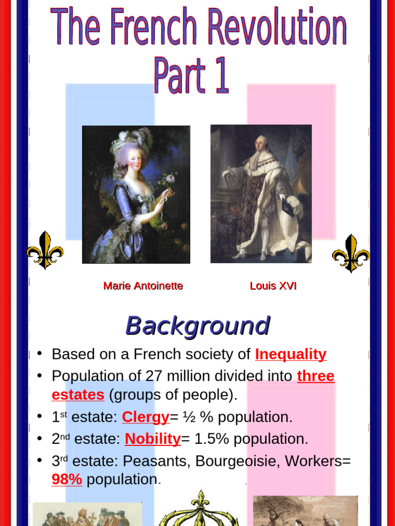 French Revolution Part I | PDF | French Revolution | Marie Antoinette