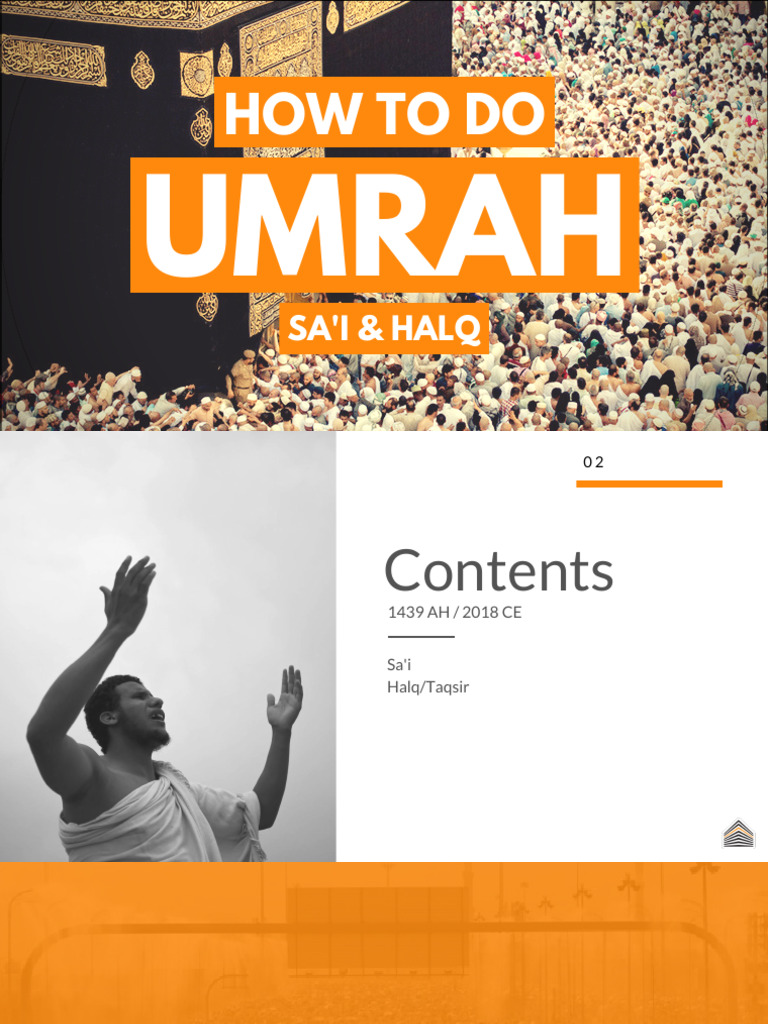 Umrah Sa'i and Halq Guide | PDF | Allah | Quran