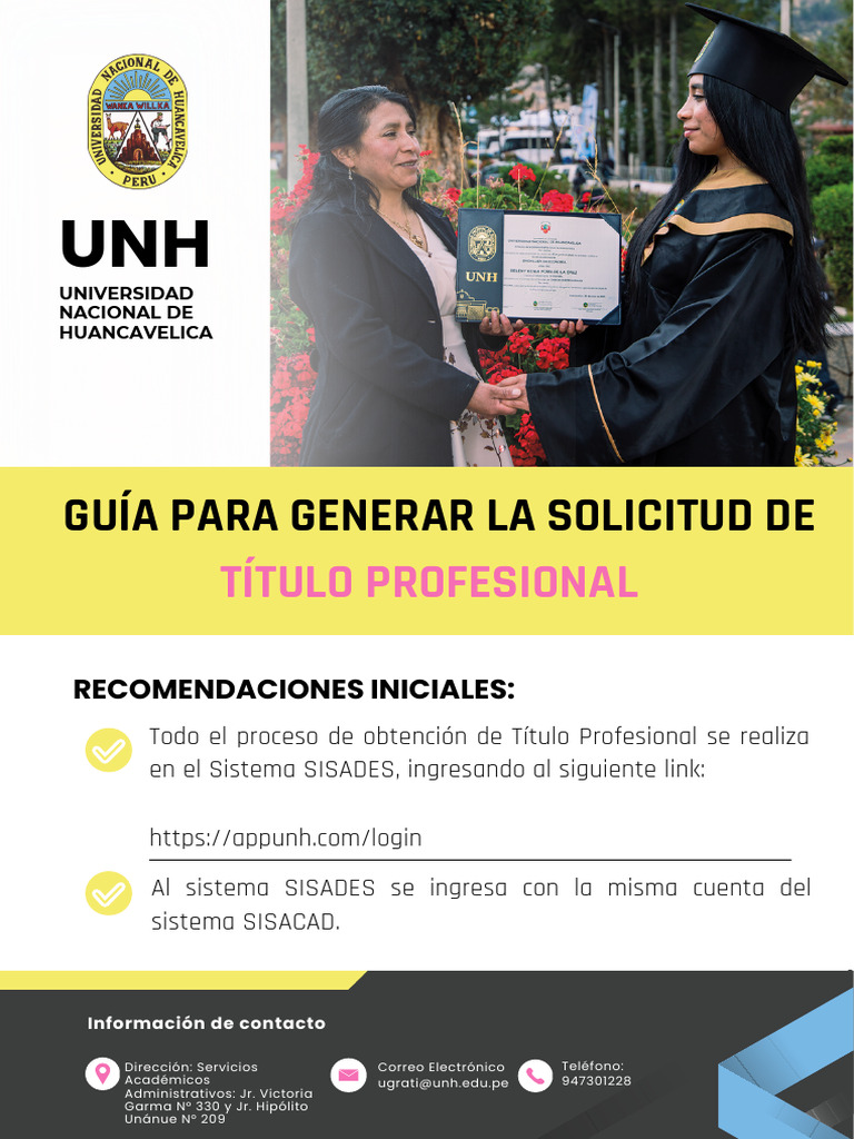 Guía para Solicitar Título Profesional | PDF | Imagen