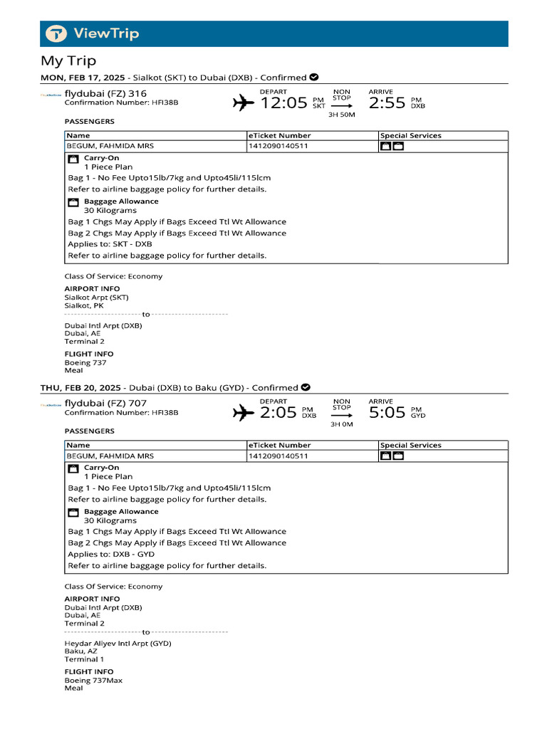 Issued Ticket | PDF