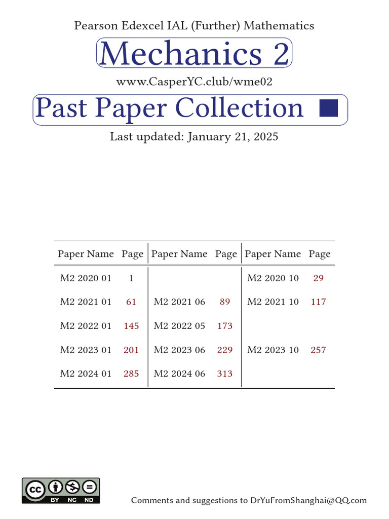 Mechanics 2 (1) | PDF | Physics | Mechanics