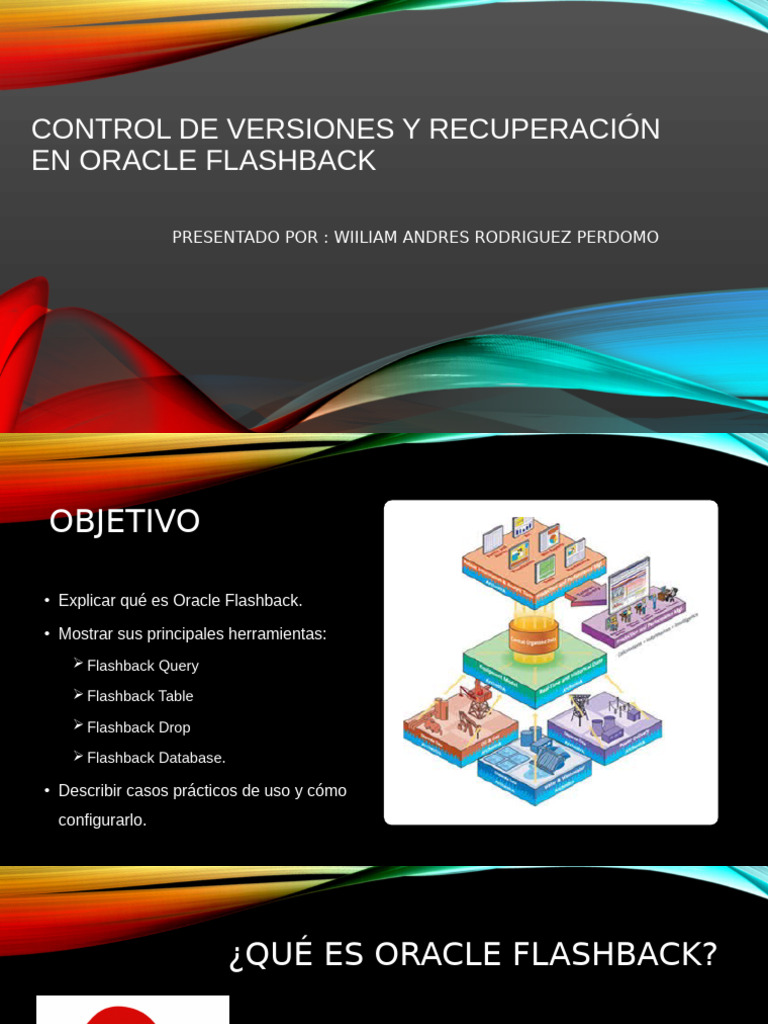 Control de Versiones y Recuperación en Oracle Flashback | PDF | Bases de datos | Gestión de datos