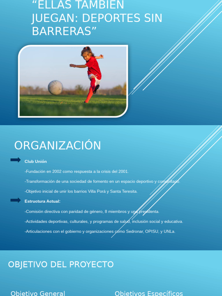 Inclusión Femenina en Deportes Mixtos | PDF | Inclusión (Educación ...