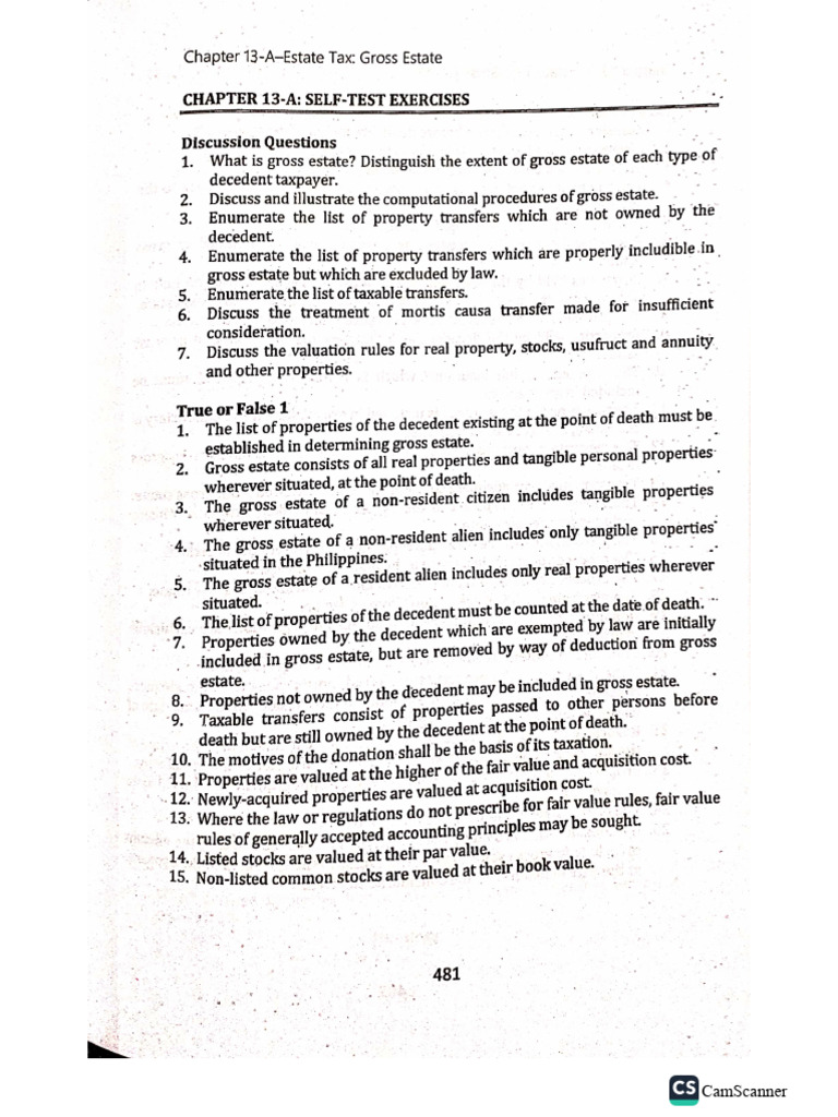 BUSTAX BANGGAWAN CHAPTER 13A 13B Exercises | PDF