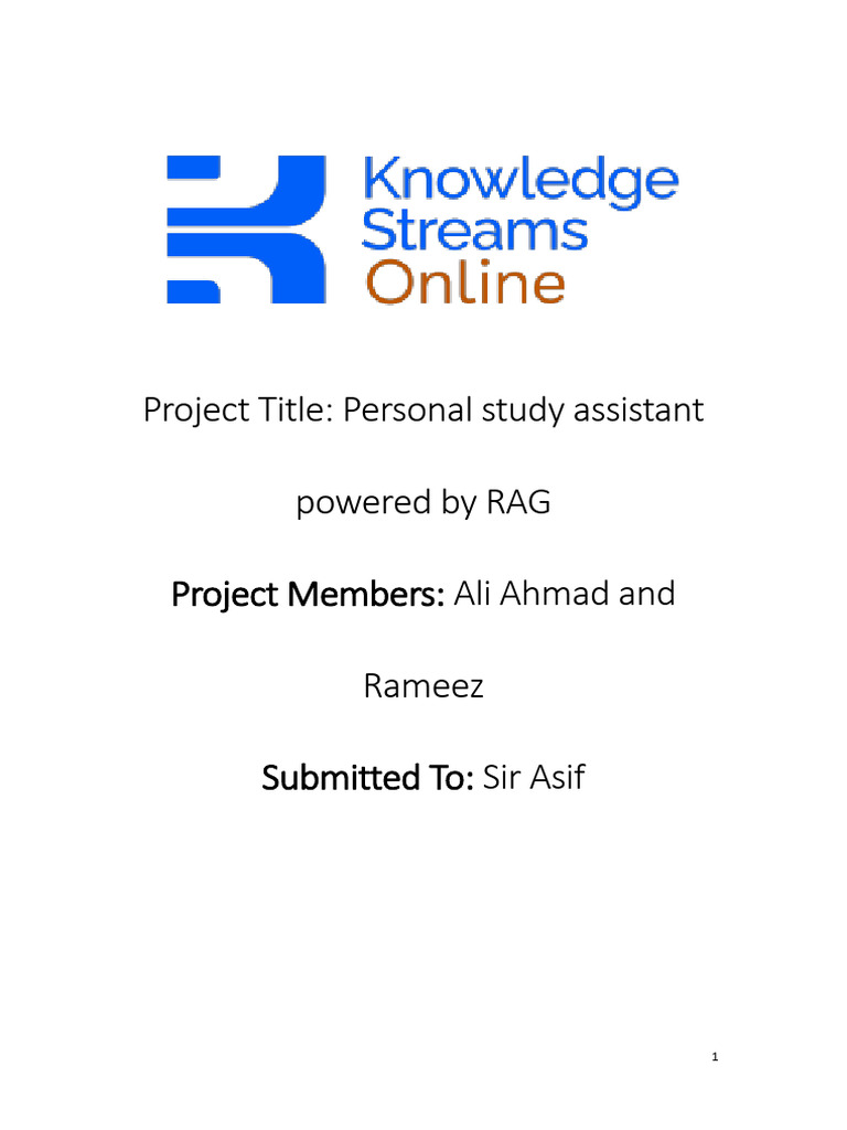 Ali Ahmad And Rameez_Project_Proposal | PDF | Databases | Information Retrieval