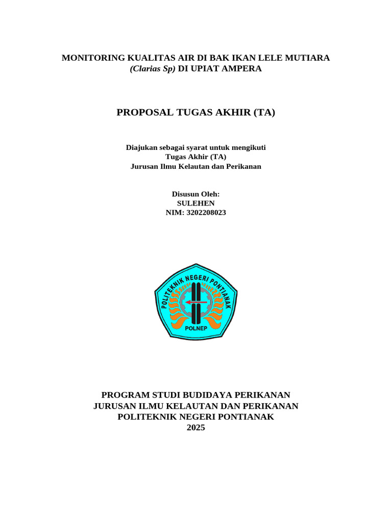 Proposal Ta Cucut | PDF