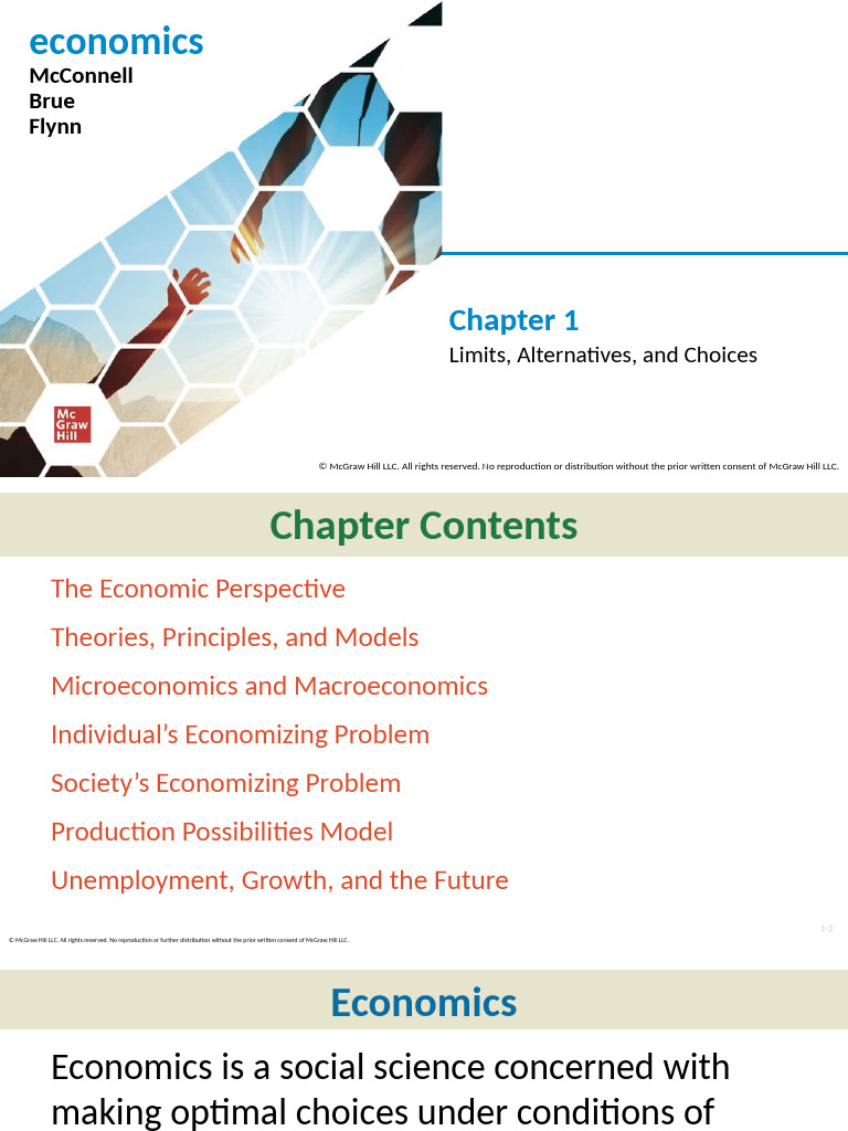 McConnell 23e PPT ch01 | PDF | Economics | Microeconomics
