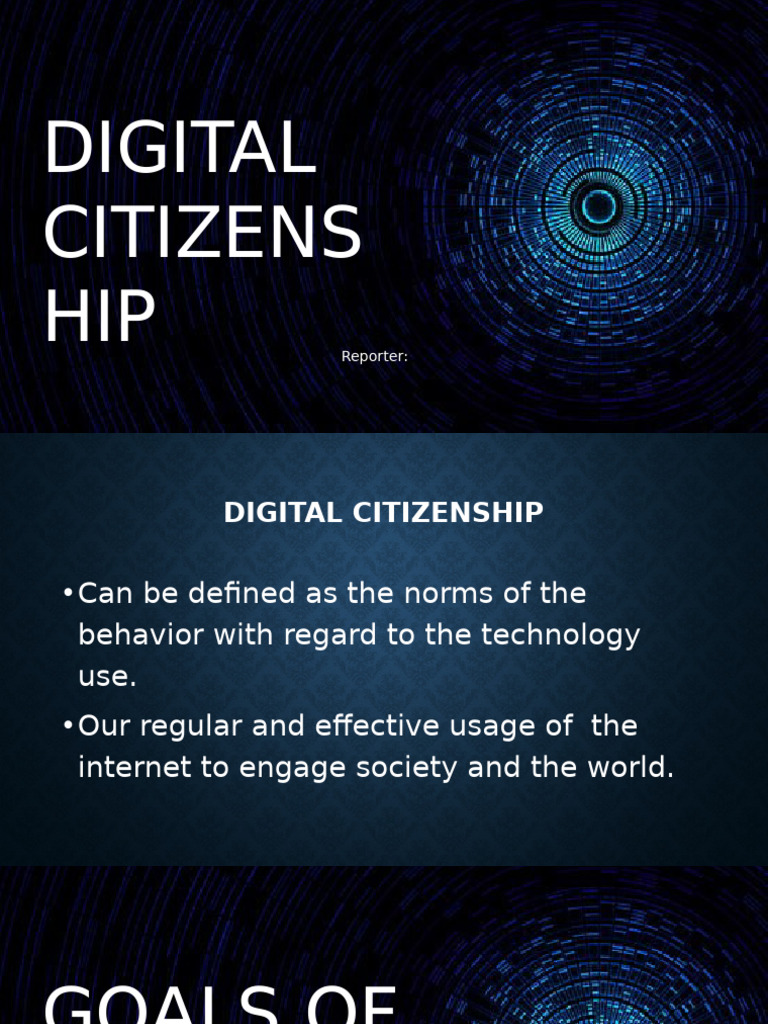 Digital Citizenship | PDF