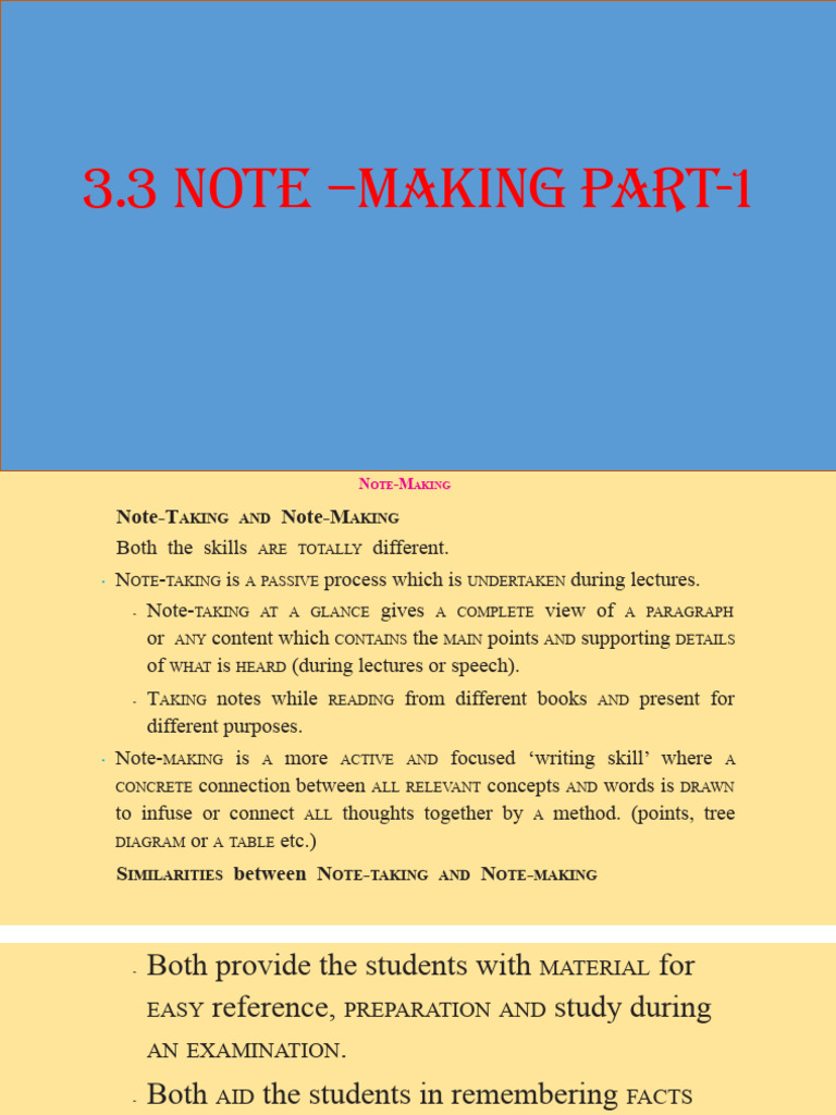3.3 Note - Making Part One (Autosaved) | PDF | Ayurveda