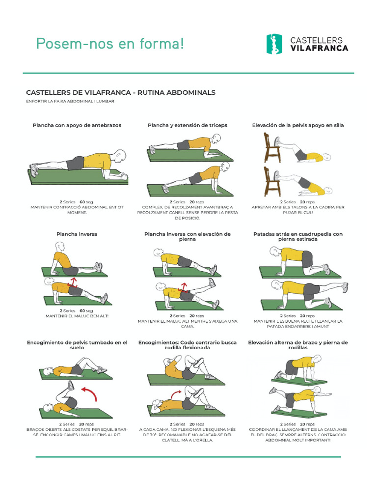 Rutina Abdominals CDV | PDF