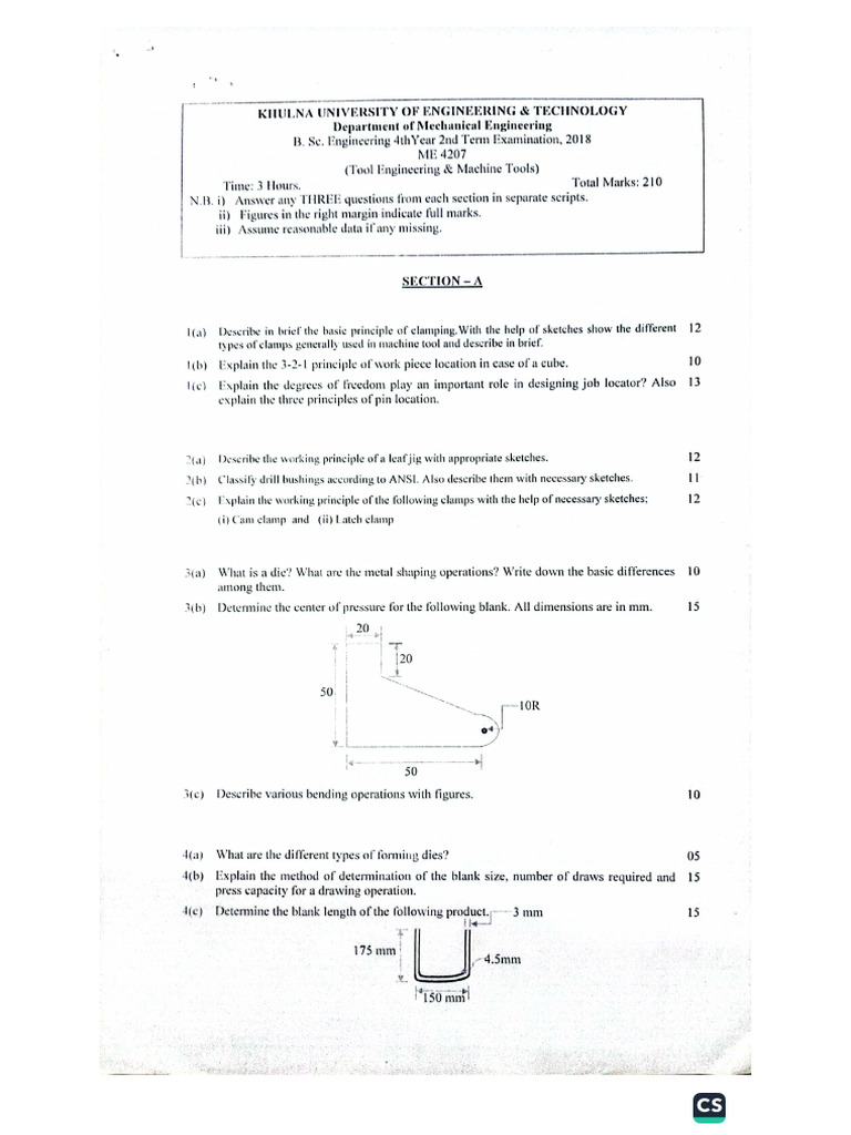 Tool Engineering & Machine | PDF