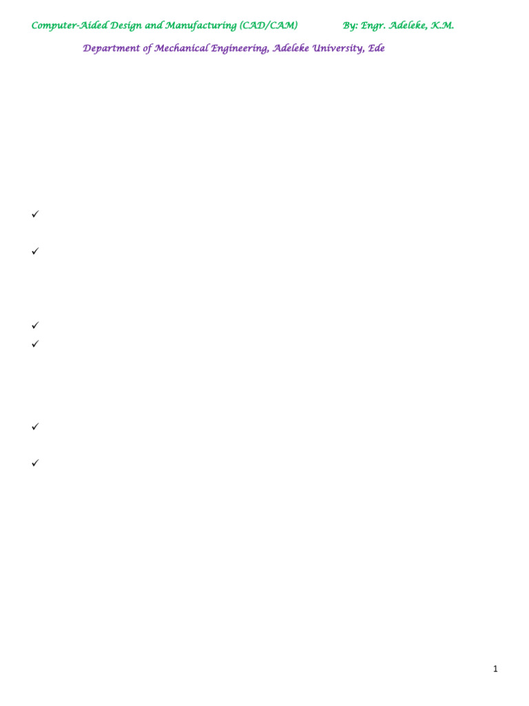 CAD/CAM G&M-Code Programming Guide | PDF | Computer Aided Design | Computing