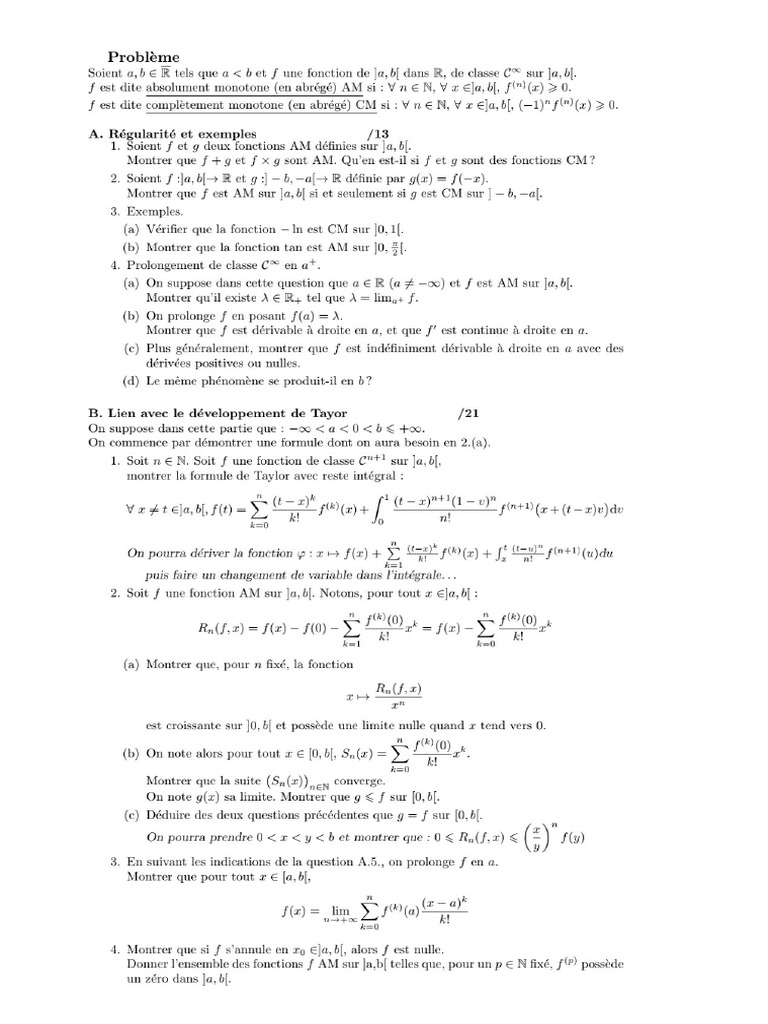 Centrale MP 1998 | PDF