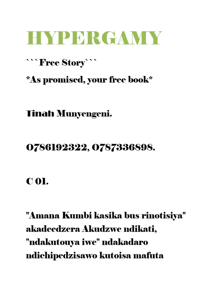 Hypergamy (Full PDF) | PDF