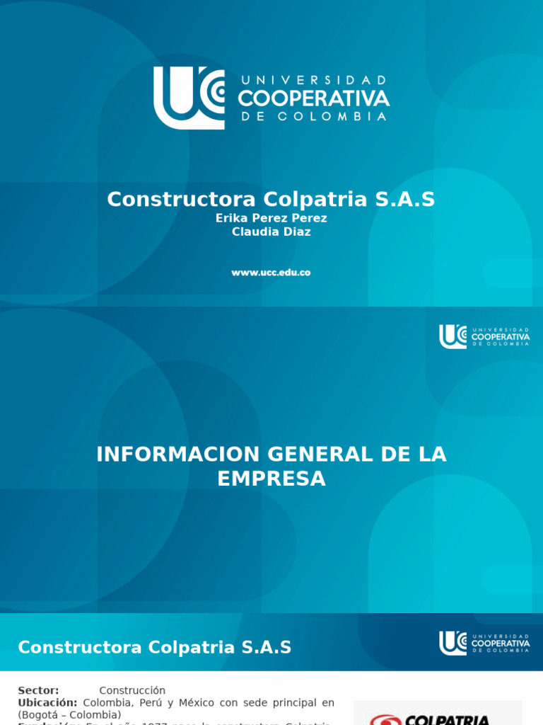 Constructora Colpatria | PDF | Rentabilidad sobre recursos propios | Business
