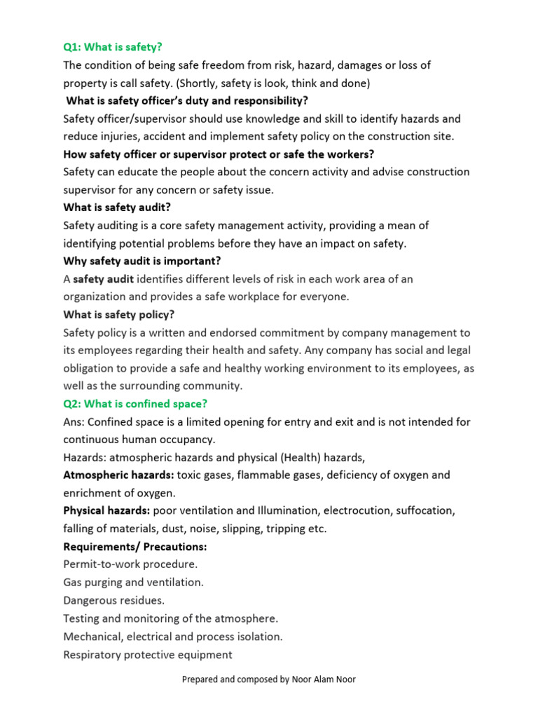 Sabic Notes For Safety Officer | PDF | Scaffolding | Crane (Machine)