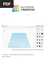 Mega Tutorial TinkerCAD | PDF | Métodos y materiales de enseñanza