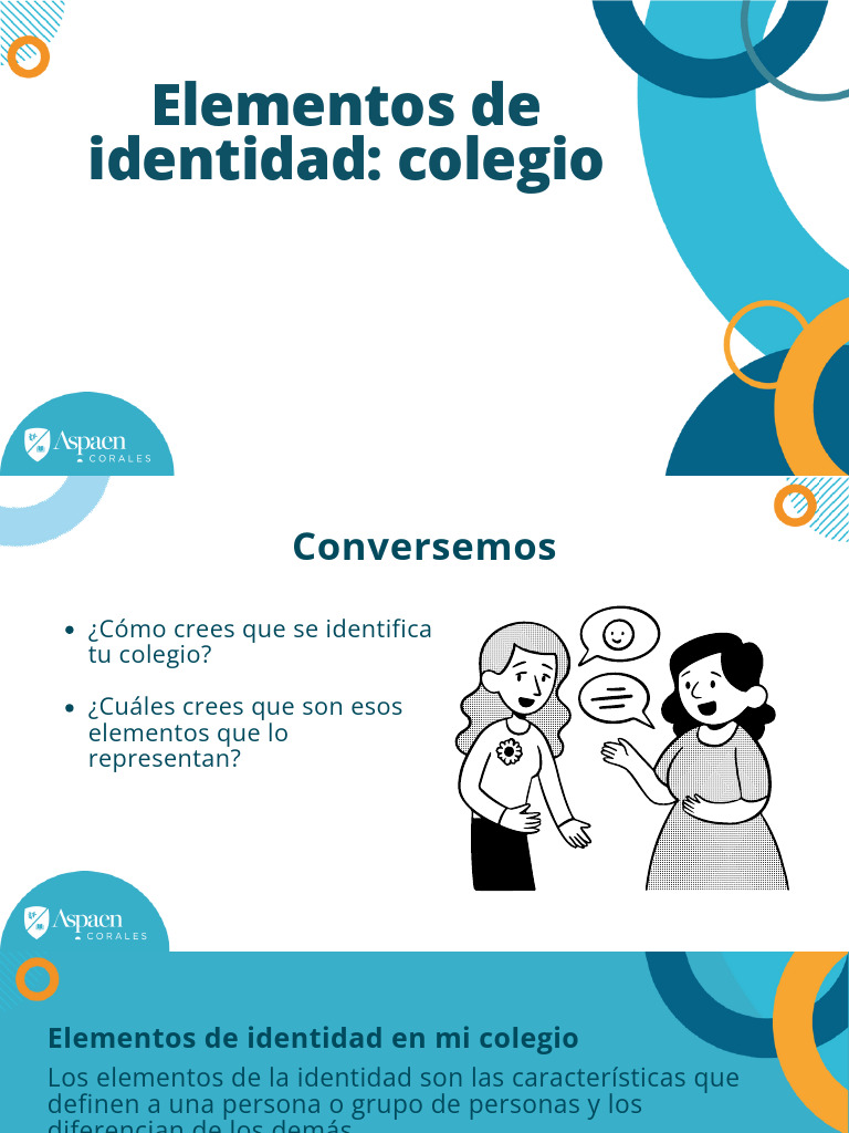 Elementos de Identidad en el Colegio | PDF