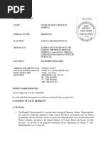 Taryn Hampton Statement | PDF