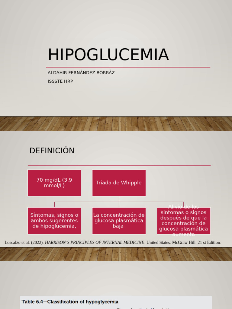 Hipoglucemia | PDF | Hipoglucemia | Enfermedades endocrinas.