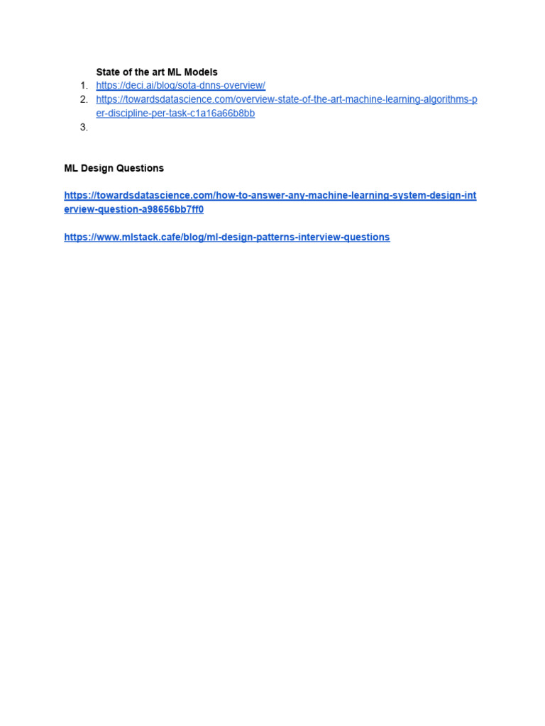 ML Interview Questions Placements | PDF | Support Vector Machine ...