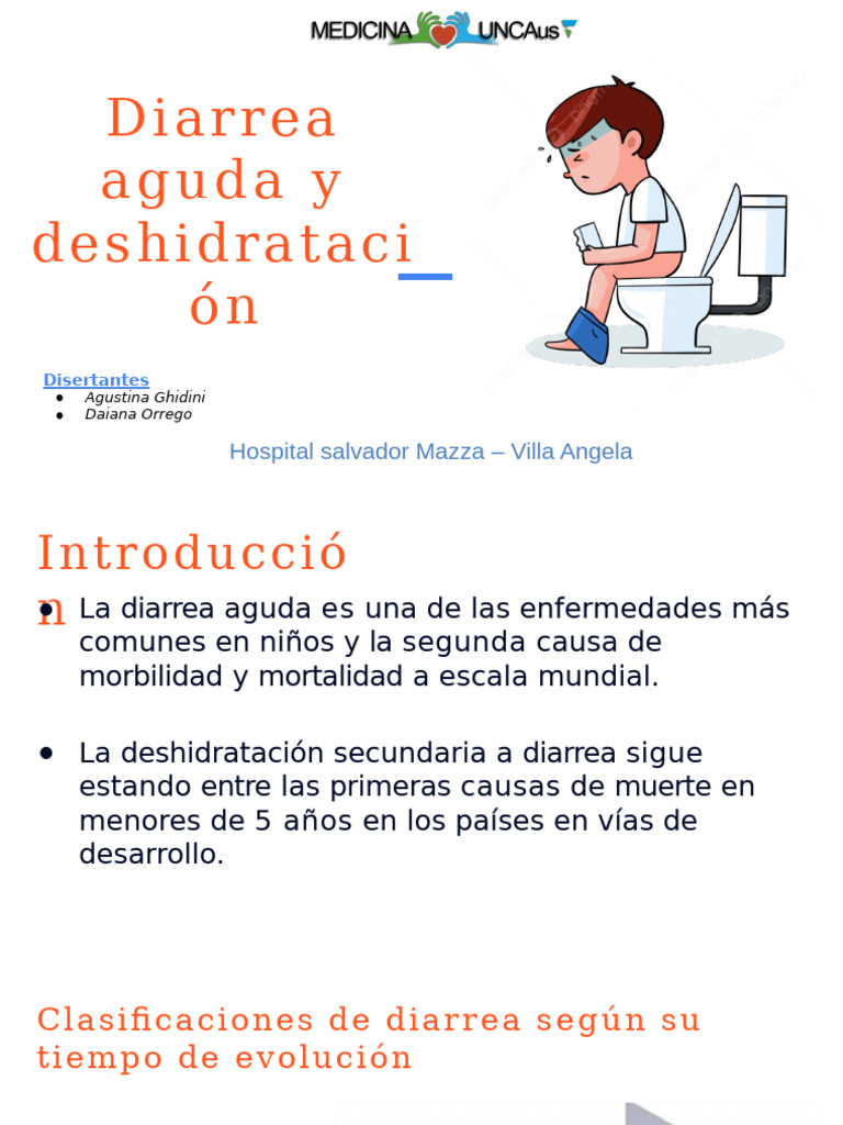 Diarrea Mucosanguinolenta en Niños | PDF | Diarrea | Heces