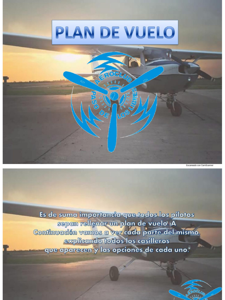 Plan de Vuelo | PDF