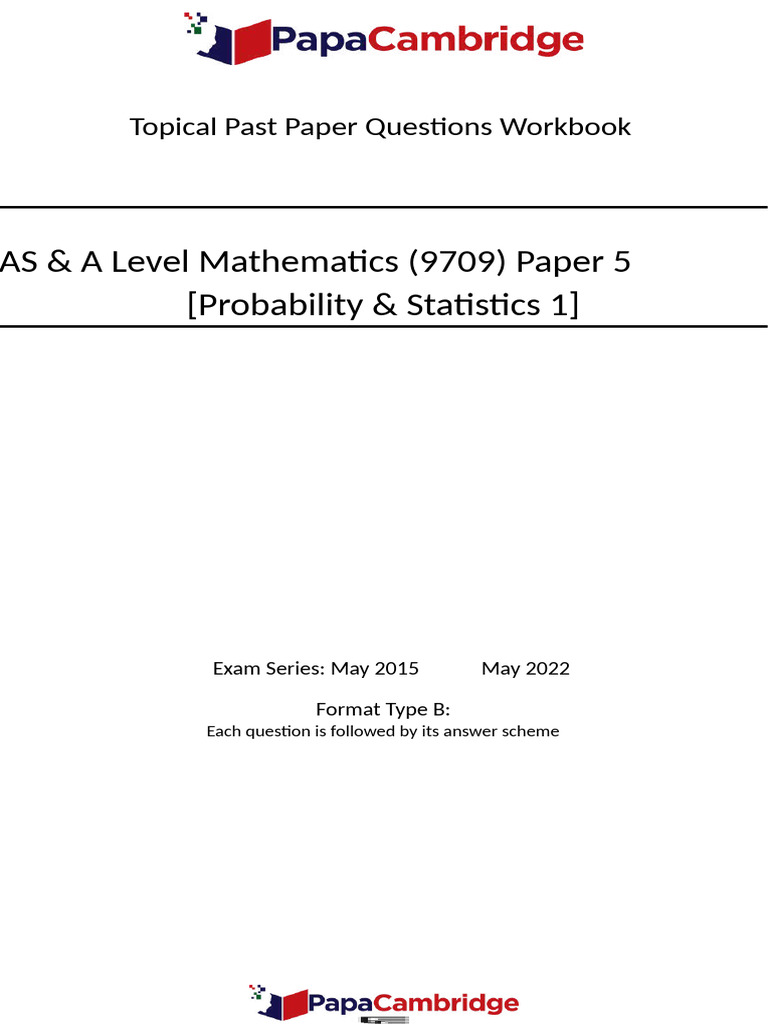 Maths 9709 Paper 5 Format 2 - Permutations and Combinations | PDF | Mathematics | Science Education
