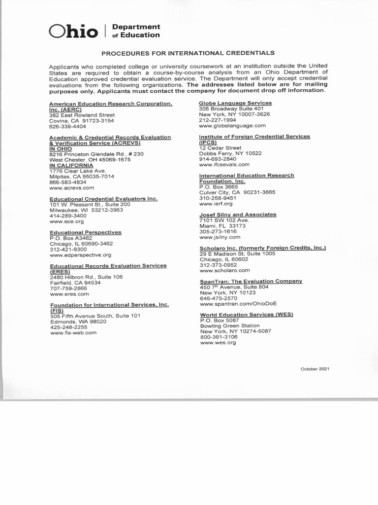 International Transcripts | PDF