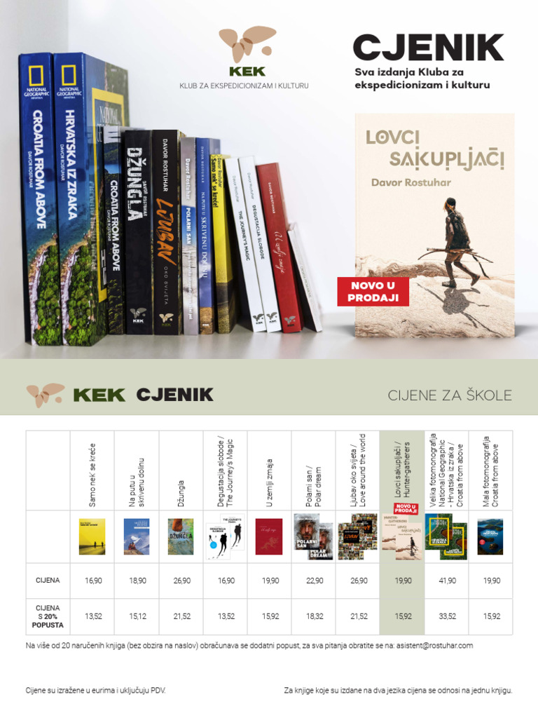 KEK Cjenik ZA SKOLE 2024 | PDF