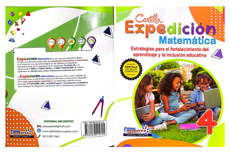 CARTILLA EXPEDICION MATEMATICAS 4_PORTADA | PDF