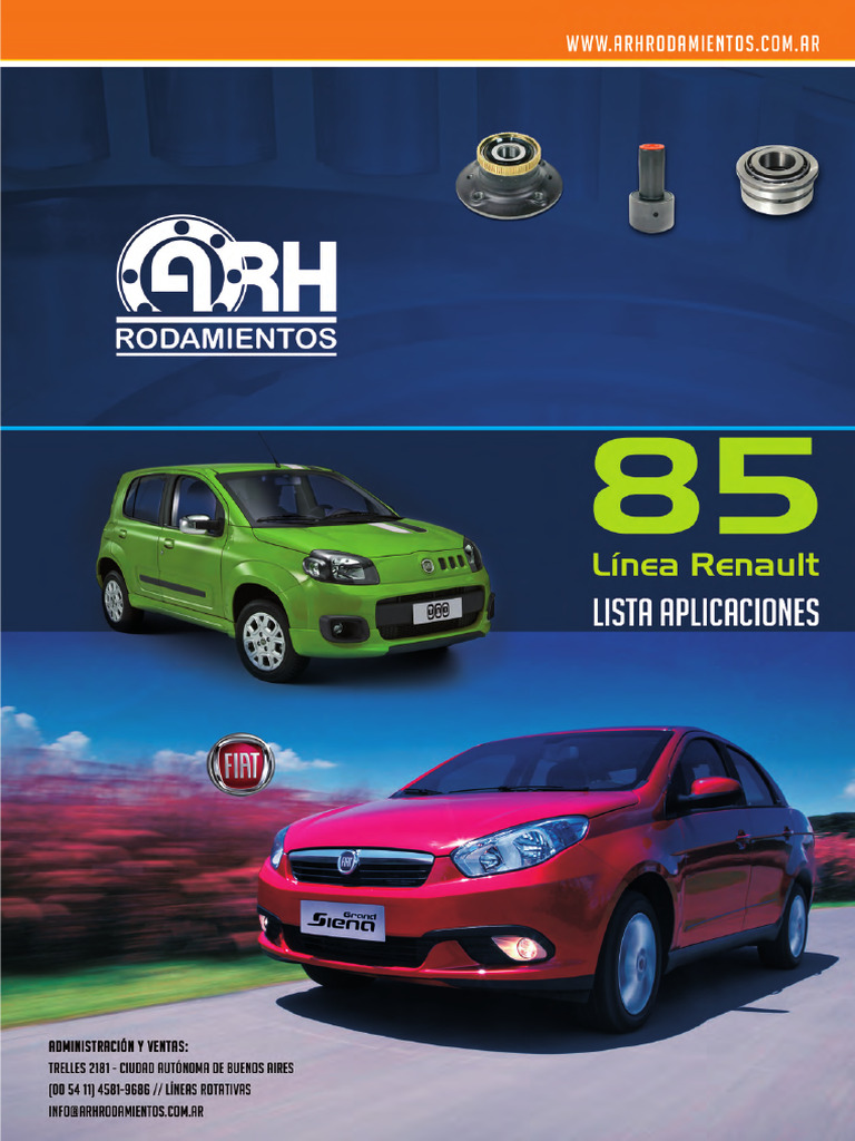 Lista Fiat Aplicaciones Baja | PDF | Camión | Estilos de carrocería