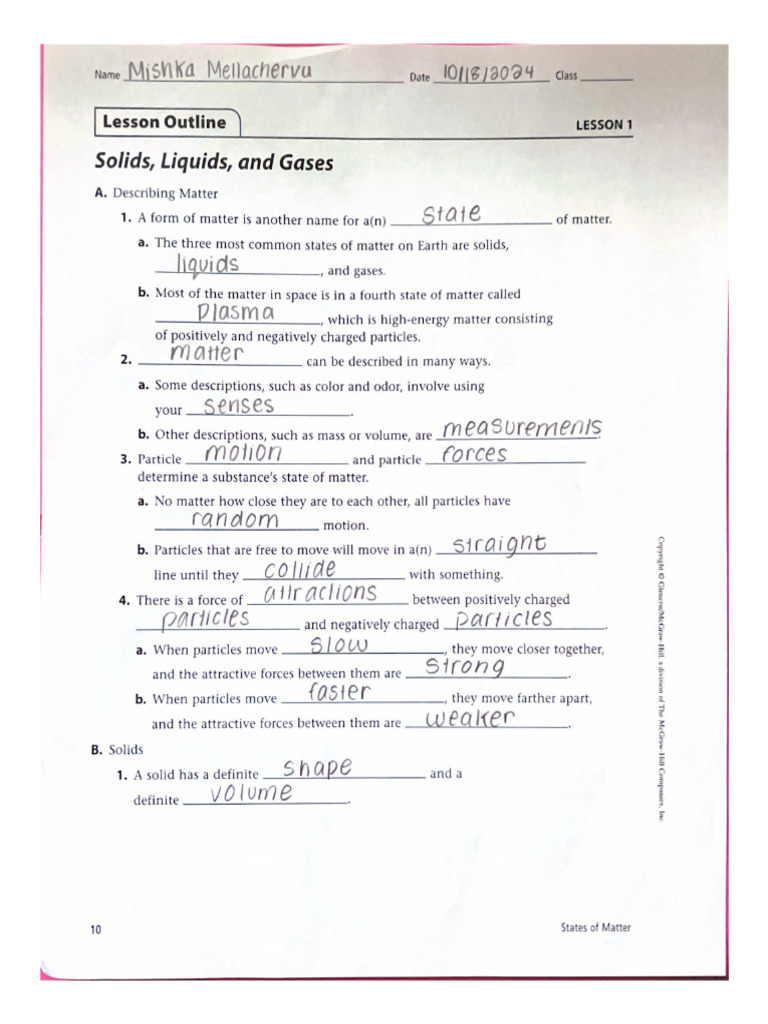 Lesson Outline | PDF