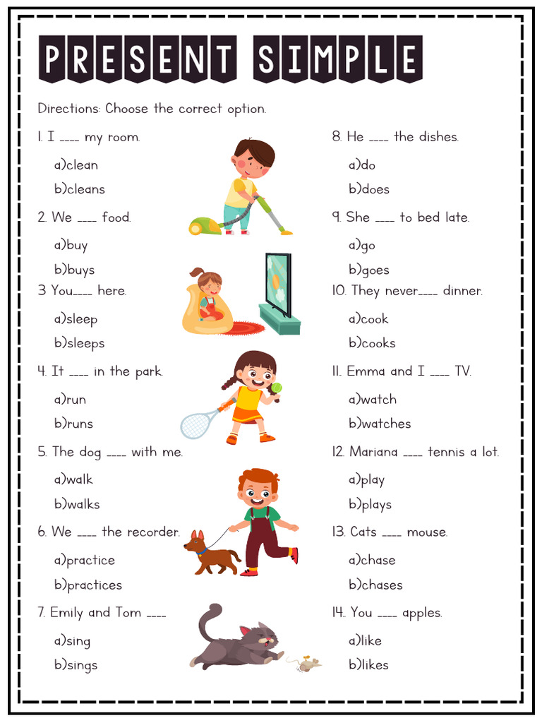 English Grammar Practice Quiz | PDF