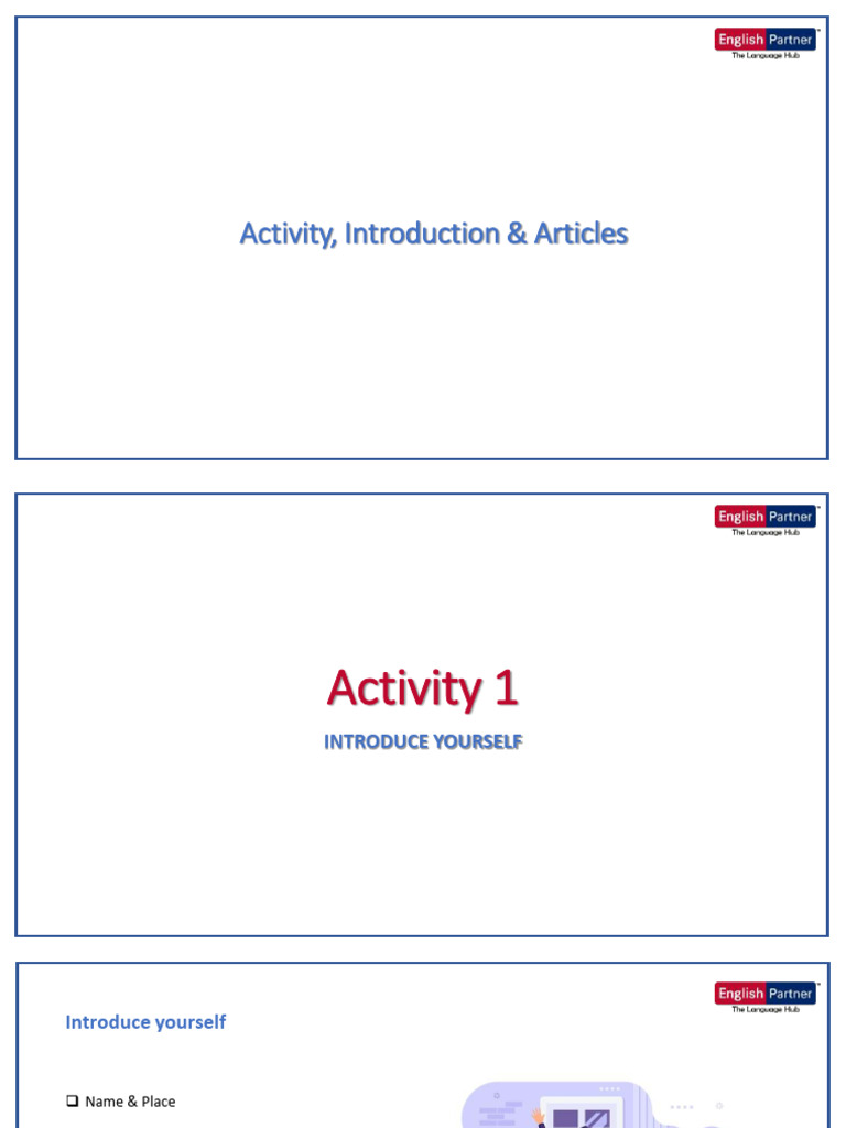 Eph Day 1 PPT - Merged | PDF | Noun | Linguistics