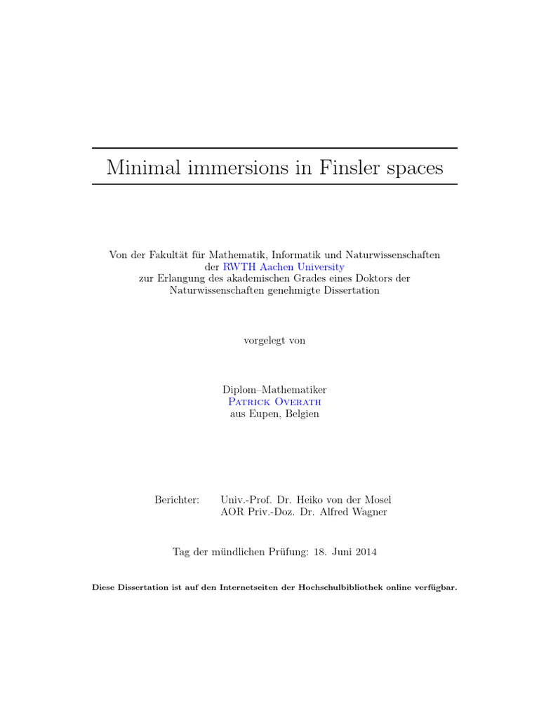 Dynamically Convex Finsler Metrics and J-Holomorphic Embedding | PDF ...