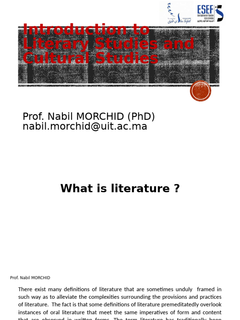 Understanding Literature and Its Qualities | PDF | Poetry | Playwright