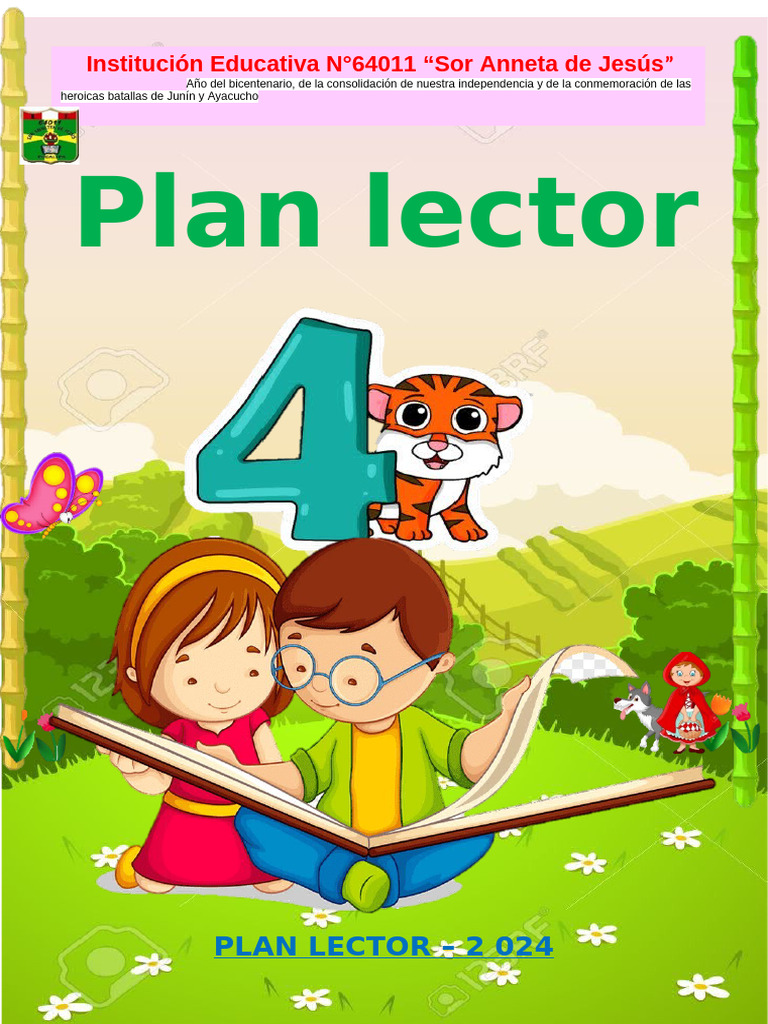 Plan Lector 2024 Cuarto Grado Actualizado | PDF | Conejillo de indias | Telaraña