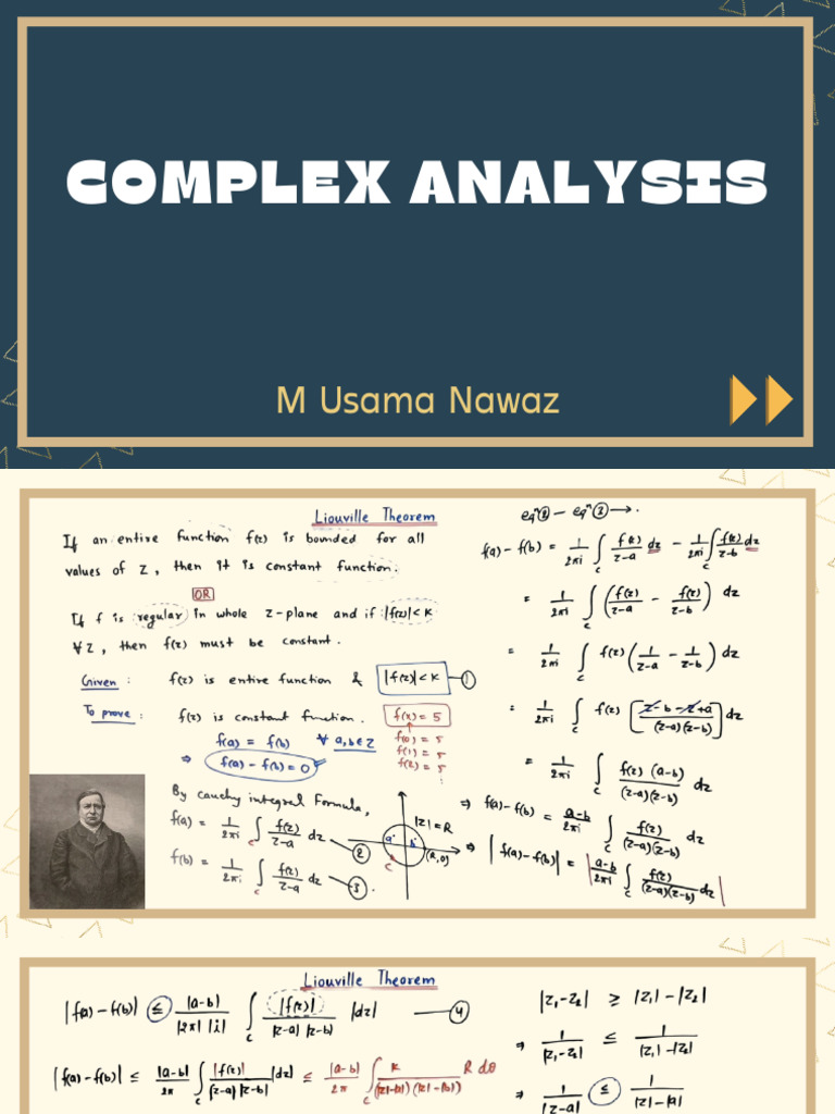 Complex analysis | PDF