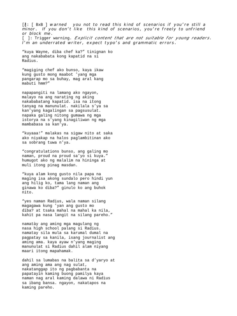 When My Little Brother Is A BL Writer | PDF