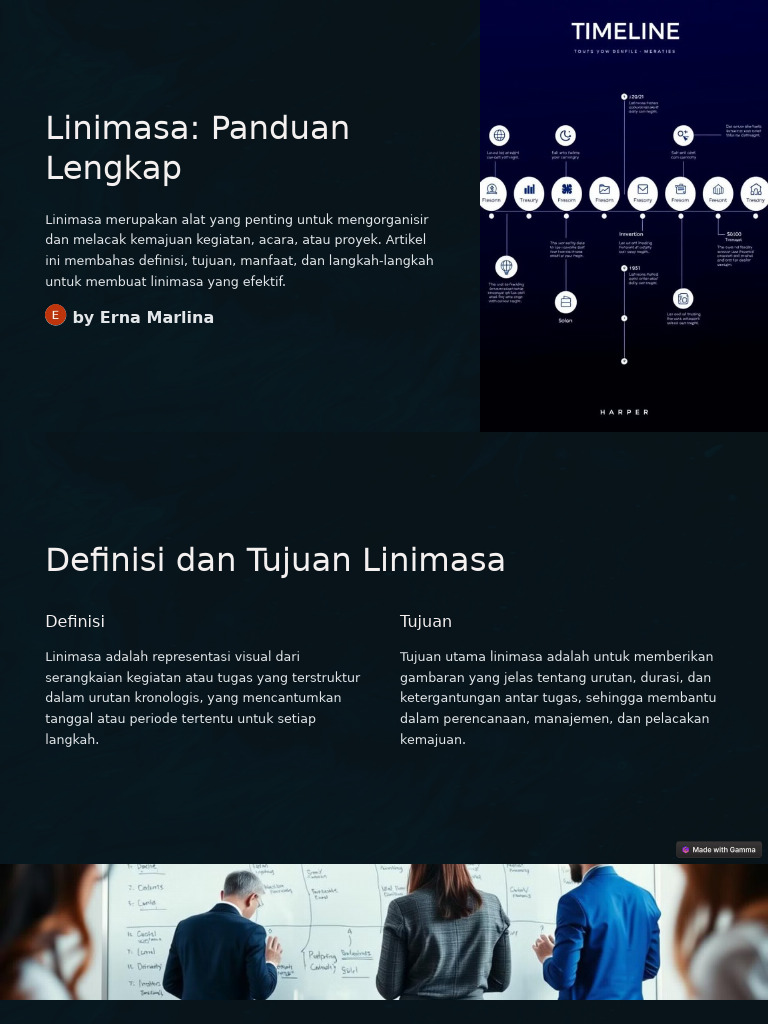 Materi Linimasa (Timeline) | PDF