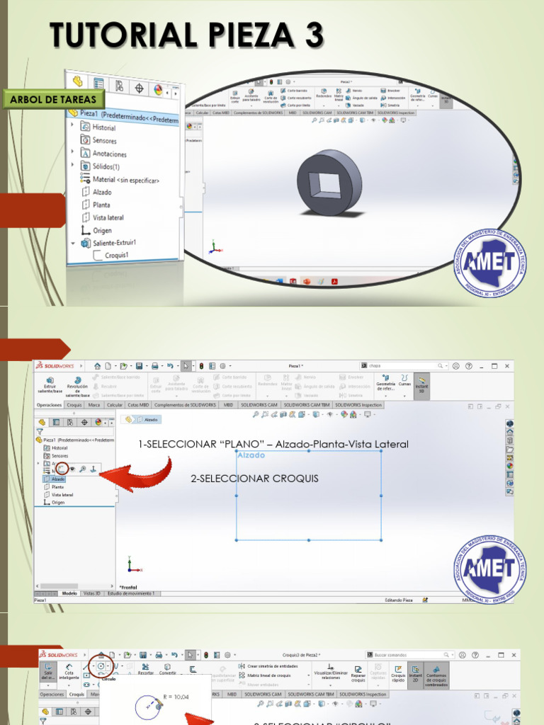 Tutorial Pieza 3 | PDF